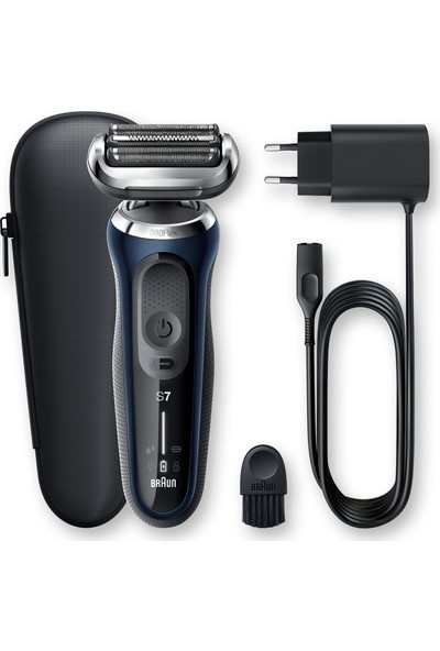 Braun 7 Serisi B1000SX Autosence Kablosuz Tıraş Makinası + Seyahat Çantası Braun 7 Serisi B1000SX Autosence Kablosuz Tıraş Makinası + Seyahat Çantası