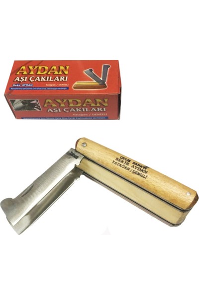 Lehim Dünyası Aşımatik Yatağan Ikili Ceviz Aşı Bıçağı