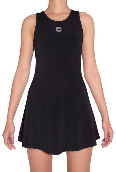 Courtmax Siyah Tenis Elbisesi Courtmax Siyah Tenis Elbisesi