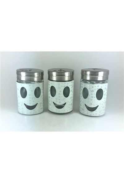 Göksan Mutfak Tuzluk Biberlik Gülenyüz 3 Adet