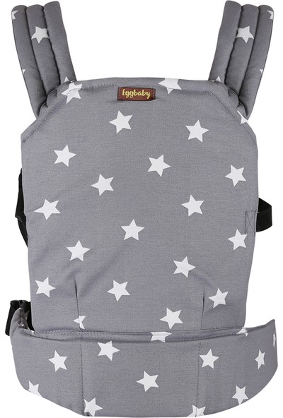 Egg Baby Ergonomik Bebek Kangurusu Gri Yıldız