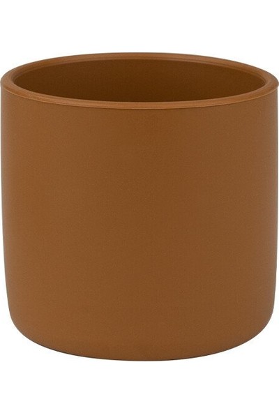 Oioi Silikon Mini Bardak Woody Brown Oioi Silikon Mini Bardak Woody Brown