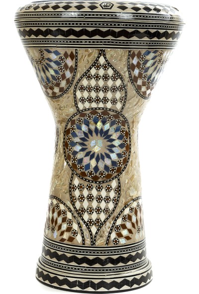 Bemol Sedefli Mısır Döküm Darbuka El Yapımı