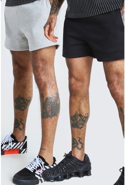 Soufeel Midi Erkek Kısa Ikili Sweat Şort