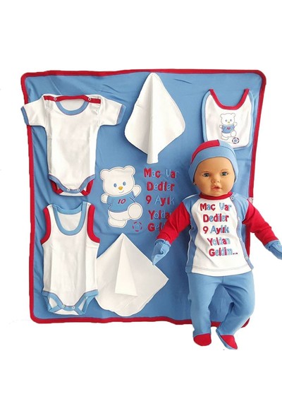 Bebekodam Trabzonspor Taraftar Maç Var Dediler Yazılı 10 Parça Bebek Hastane Çıkış Seti Bebekodam Trabzonspor Taraftar Maç Var Dediler Yazılı 10 Parça Bebek Hastane Çıkış Seti