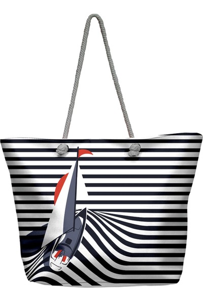 C&city Y1670-13 Kadın Plaj Çantası Çok Renkli C&city Y1670-13 Kadın Plaj Çantası Çok Renkli