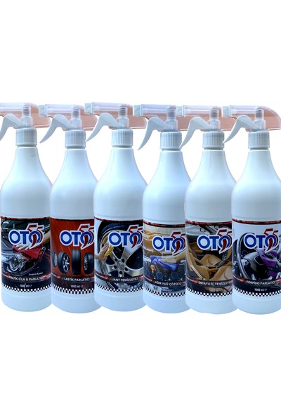 Oto 55 Seramik Cila + Lastik Parlatıcı + Jant Temizleme + Motor Temizleme + Detaylı İç Temizleyici + Torpido Parlatıcı Oto 55 Seramik Cila + Lastik Parlatıcı + Jant Temizleme + Motor Temizleme + Detaylı İç Temizleyici + Torpido Parlatıcı