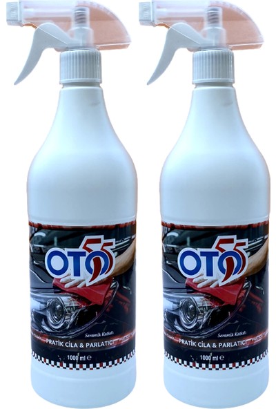 Oto 55 Seramik Etkili Cila 2 Adet Cila