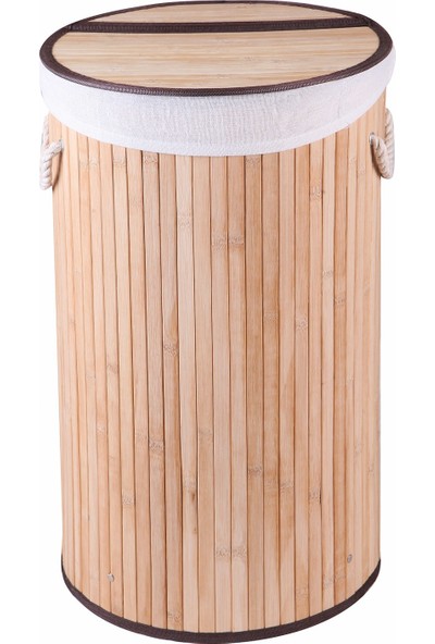 Çamaşır Sepeti Bambu Yuvarlak Naturel Katlanır Kirli Çamaşır Sepeti Home Naturel Çamaşır Sepeti Bambu Yuvarlak Naturel Katlanır Kirli Çamaşır Sepeti Home Naturel