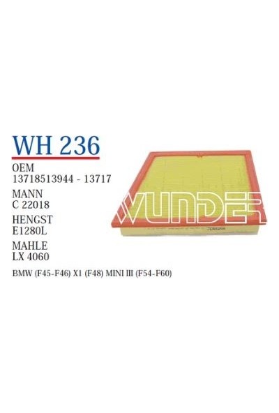 Wunder Bmw X1 F48 Hava Filtresi 13718513944 - 13717619267