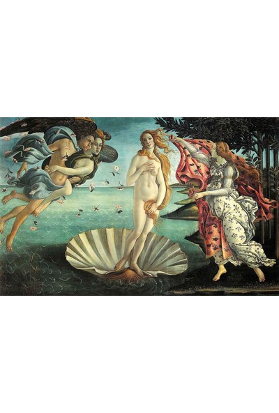 Movas Sanat Botticelli Nascita Di Venere (1485) Elmas Mozaik Tablo