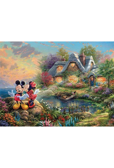 Movas Sanat Mutlu Mickey ve Minie Elmas Mozaik Tablo Movas Sanat Mutlu Mickey ve Minie Elmas Mozaik Tablo