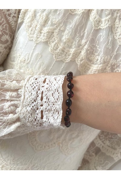 Kehribar Sarayı Damla Kehribar Vişne Bebek - Çocuk Bileklik Sertifikalı 16 cm Kehribar Sarayı Damla Kehribar Vişne Bebek - Çocuk Bileklik Sertifikalı 16 cm