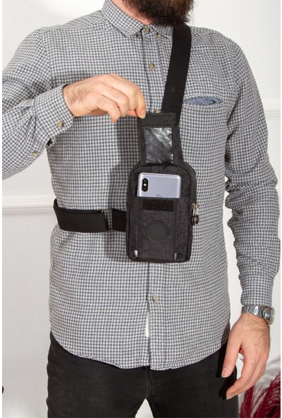 Leyl Çarpraz Çanta Freeback Telefon Bölmeli Tek Kol Askılı Omuz Göğüs Çantası