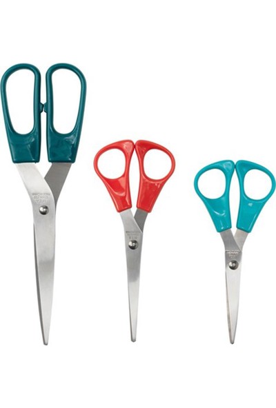 Zubizubi Trojka Çelik Mutfak Makası (3'lü Set) Zubizubi Trojka Çelik Mutfak Makası (3'lü Set)