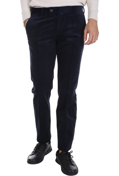 Diandor Kadife Erkek Pantolon Lacivert/navy 2023007 Diandor Kadife Erkek Pantolon Lacivert/navy 2023007