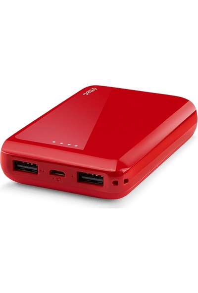 Ttec ReCharger S 10.000mAh Taşınabilir Şarj Cihazı / Powerbank Kırmızı 2BB174K Ttec ReCharger S 10.000mAh Taşınabilir Şarj Cihazı / Powerbank Kırmızı 2BB174K