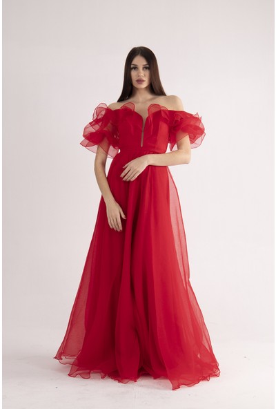 Belamore Kadın Kırmızı Abiye 1301554.08