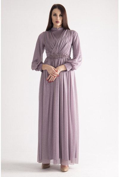 Belamore Kadın Lavanta Abiye 1604003.333