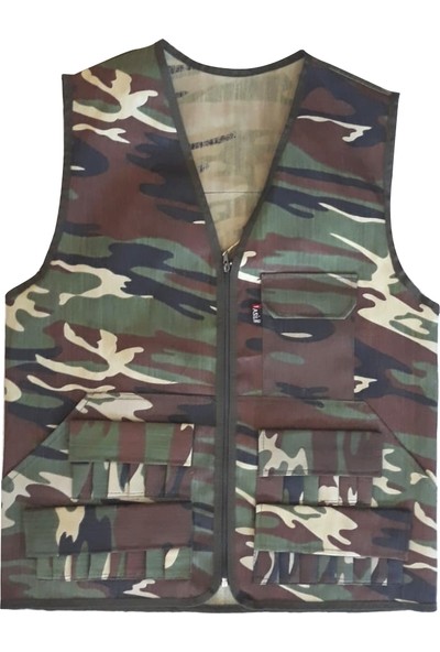 Wilds Yazlık Kamuflaj Avcı Yeleği Wilds Yazlık Kamuflaj Avcı Yeleği
