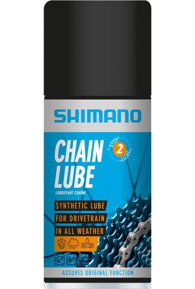 Shimano Zincir Yağı Sprey 125ML Shimano Zincir Yağı Sprey 125ML