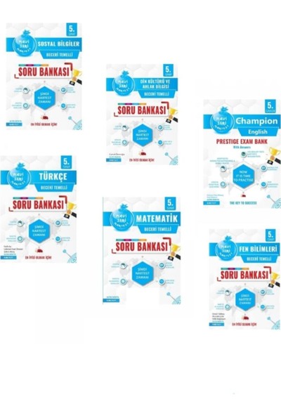 Nartest Yayınevi 5. Sınıf Mavi Seri Soru Bankası Set Nartest Yayınevi 5. Sınıf Mavi Seri Soru Bankası Set