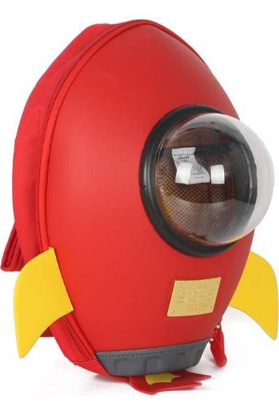 Supercute Rocket Sırt Çantası Kırmızı