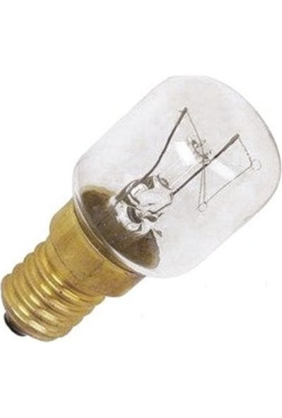 GE Buzdolabı Ampulü 25W E14 Duylu 240V (4 Adet) Sarı GE Buzdolabı Ampulü 25W E14 Duylu 240V (4 Adet) Sarı
