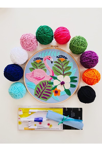 Kecelemecele Punch Punch Nakışı Başlangıç Hobi Seti Kecelemecele Punch Punch Nakışı Başlangıç Hobi Seti