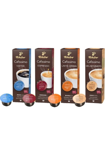 Tchibo Caffissimo Kapsül Kahve 4 x 10'lu