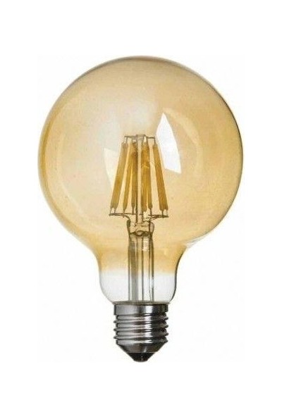 FLM 4 Watt Rustik Glop LED Ampul 2700K Amber (2 Adet) FLM 4 Watt Rustik Glop LED Ampul 2700K Amber (2 Adet)