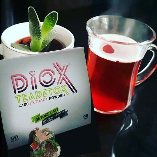 Diox Tea Detoks Zayıflama Çayı 1 Aylık Kullanım 60 Paket Kbz Fiyatı