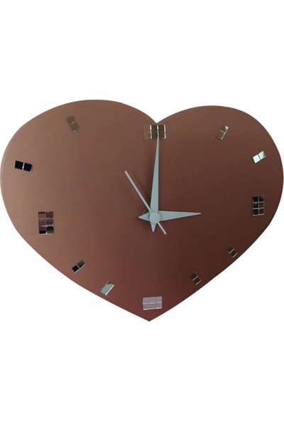 Bahat Ahşap Kayın Ağacı Kalpli Mutfak Duvar Saati 22*16 Cm Bahat Ahşap Kayın Ağacı Kalpli Mutfak Duvar Saati 22*16 Cm
