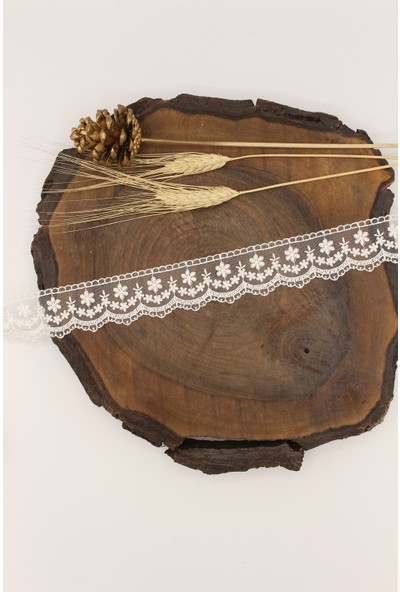 Haser E-Ticaret Tül Güpür 72198 Krem