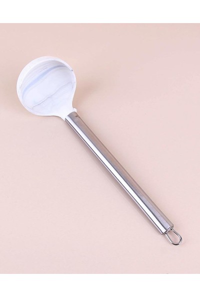 Tvet Yeni Nesil Silikon Kepçe Beyaz 30 cm T39601