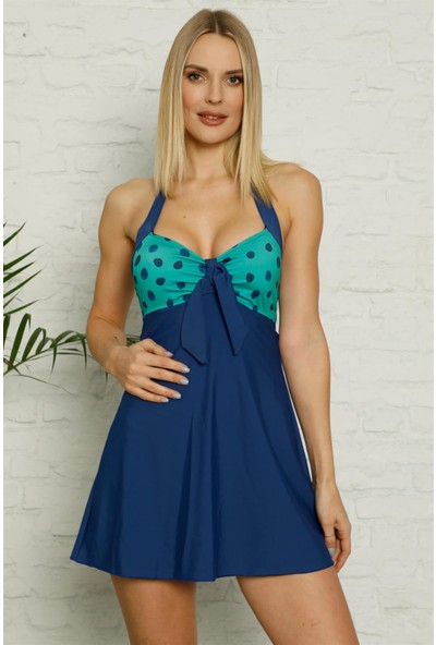 Akbeniz Şortlu Likralı Elbise Tesettür Mayo 28192 Akbeniz Şortlu Likralı Elbise Tesettür Mayo 28192