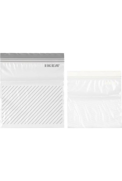 Ikea Istad Ki̇li̇tli̇ Buzdolabı Poşeti̇ - 50'li - Gri̇ Ikea Istad Ki̇li̇tli̇ Buzdolabı Poşeti̇ - 50'li - Gri̇