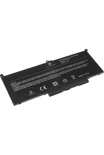 Retro Dell Latitude 7280, 7290, 7380, 7390, F3YGT Notebook Bataryası - Ver.2 - 4 Cell Retro Dell Latitude 7280, 7290, 7380, 7390, F3YGT Notebook Bataryası - Ver.2 - 4 Cell