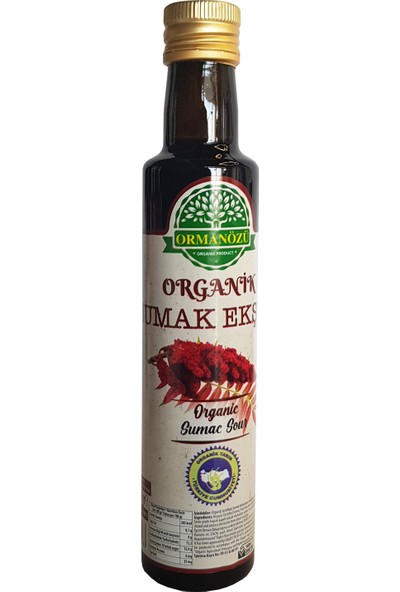 Orman Özü Organik Sumak Ekşisi Ormanözü 250 ml Organik Sertifikalı Ormanözü Sumak Orman Özü Organik Sumak Ekşisi Ormanözü 250 ml Organik Sertifikalı Ormanözü Sumak