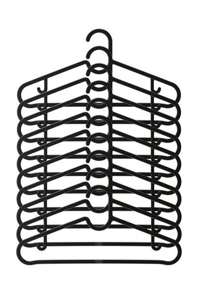 Ikea Spruttıg Giysi Askısı, Siyah