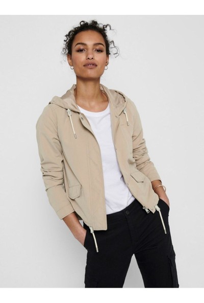 Only Skylar Hood Spring Jacket cc Otw Kadın Mont Only Skylar Hood Spring Jacket cc Otw Kadın Mont