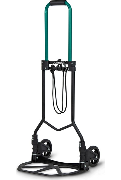Vonroc El Arabası - Katlanabilir - Kaymaz Taşıma Platformu - Maks. Taşıma Kapasitesi 80 Kg. - Dahil. Bagaj Örümceği Vonroc El Arabası - Katlanabilir - Kaymaz Taşıma Platformu - Maks. Taşıma Kapasitesi 80 Kg. - Dahil. Bagaj Örümceği