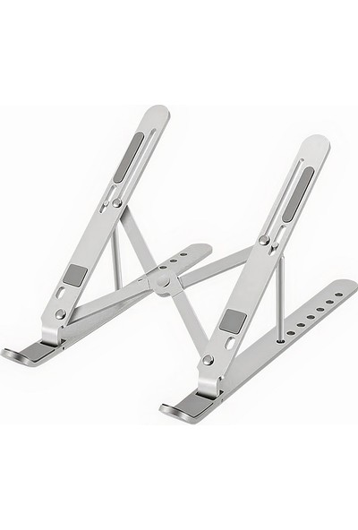 Vidvie Metal Taşıma Keseli Macbook Laptop ve Tablet Standı - 7 Kademeli Vidvie Metal Taşıma Keseli Macbook Laptop ve Tablet Standı - 7 Kademeli