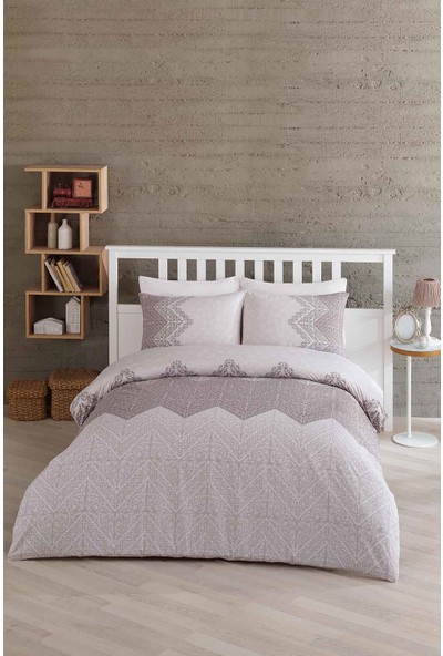 Majoli Çift Kişilik 4 Mevsim Nevresim Takımı - Vizon Majoli Çift Kişilik 4 Mevsim Nevresim Takımı - Vizon