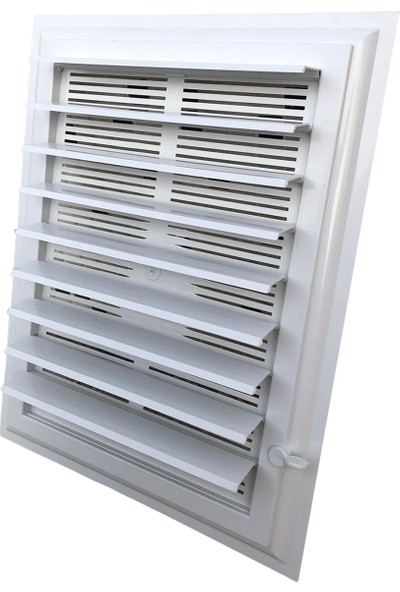 Panjurmatix Beyaz Plastik Menfez Banyo Wc Havalandırma Menfezi 25X45 cm Panjurmatix Beyaz Plastik Menfez Banyo Wc Havalandırma Menfezi 25X45 cm