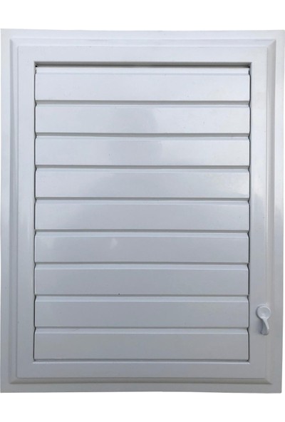 Panjurmatix Beyaz Plastik Menfez Banyo Wc Havalandırma Menfezi 50X50 cm Panjurmatix Beyaz Plastik Menfez Banyo Wc Havalandırma Menfezi 50X50 cm