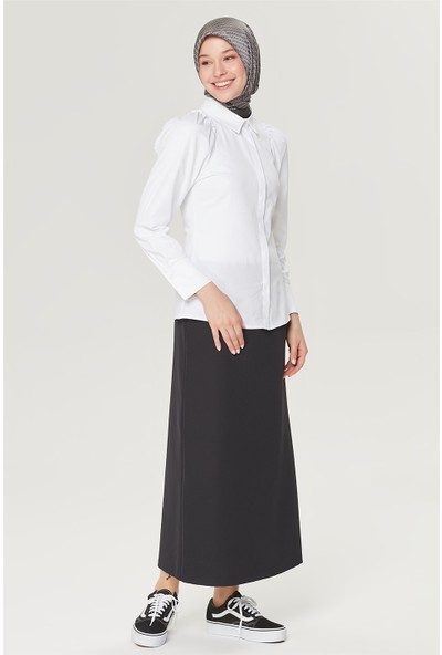 Armine Gömlek 21YD3947 Beyaz