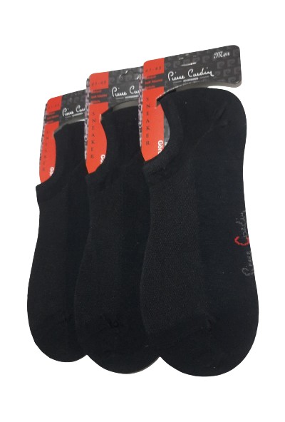 Pamuk Görünmez Sneaker Erkek Çorap 3 Çift Pamuk Görünmez Sneaker Erkek Çorap 3 Çift