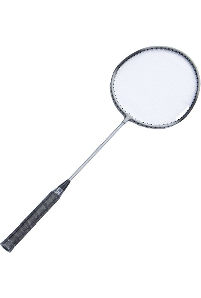 Tp Badminton Raket Gri Demir Alaşım Sert Dayanıklı