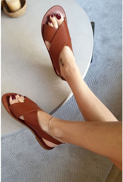 Topukla 3003 E Hakiki Deri Bodrum Sandalet Topukla 3003 E Hakiki Deri Bodrum Sandalet